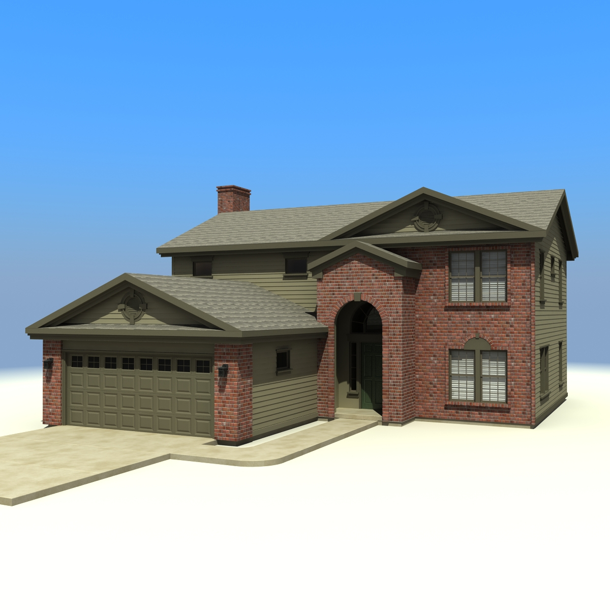 house set 30 3d max