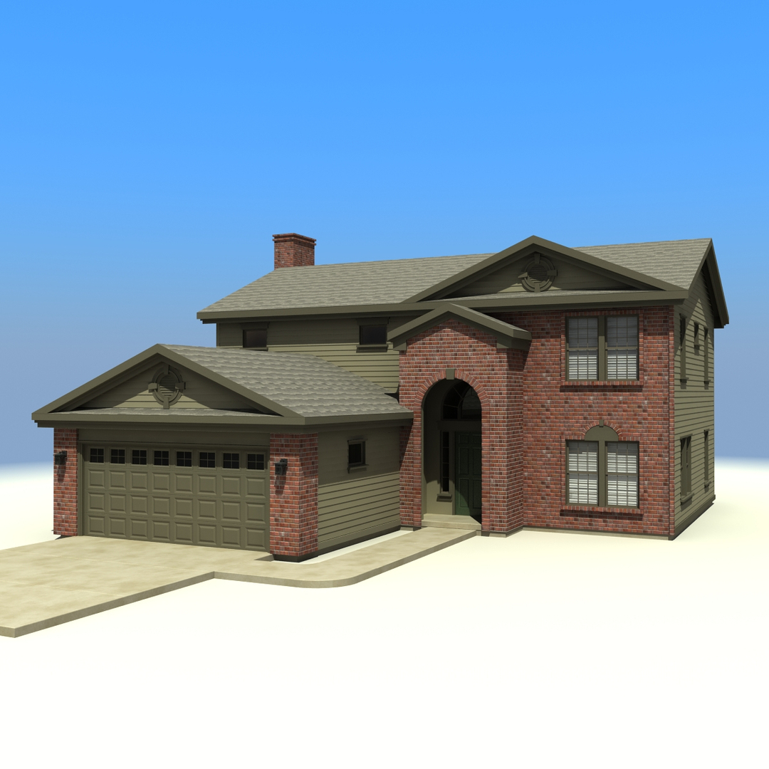house set 30 3d max