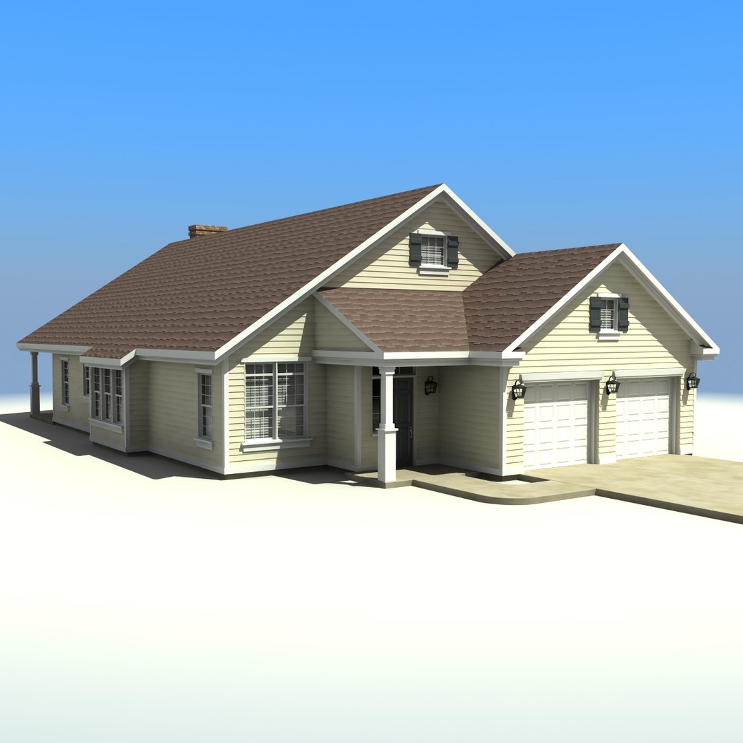 house set 30 3d max