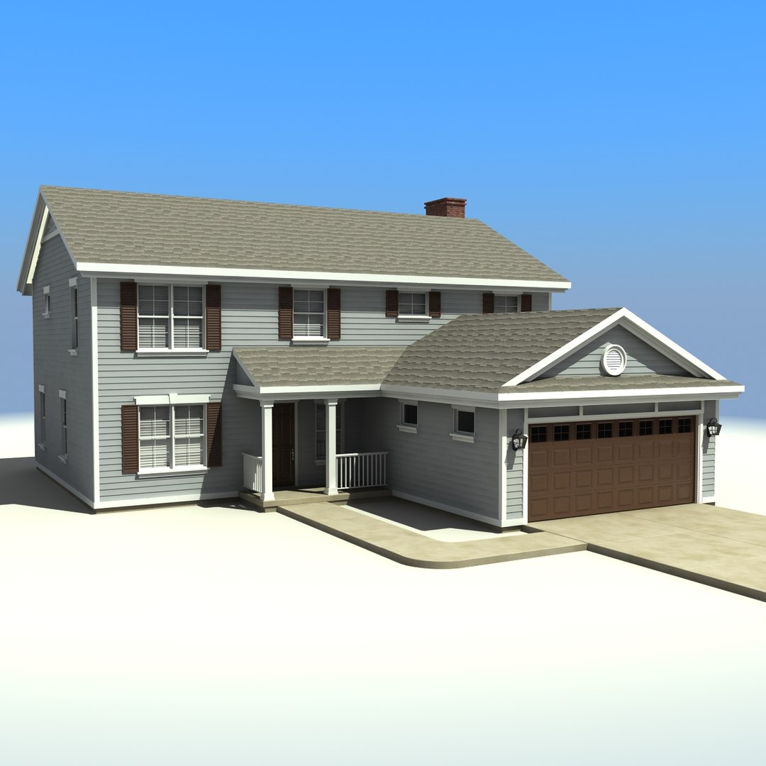 house set 30 3d max