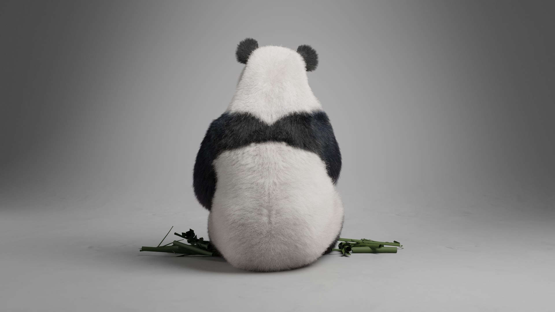 3D Model Panda Animation Vfx Grace - TurboSquid 2152911