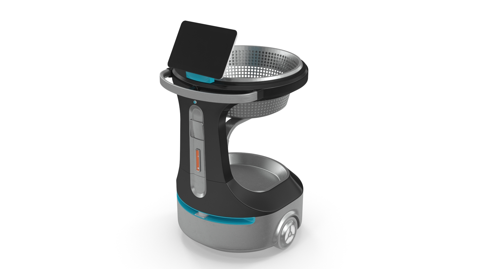 Autonomous Smart Shopping Cart Model - TurboSquid 1585164