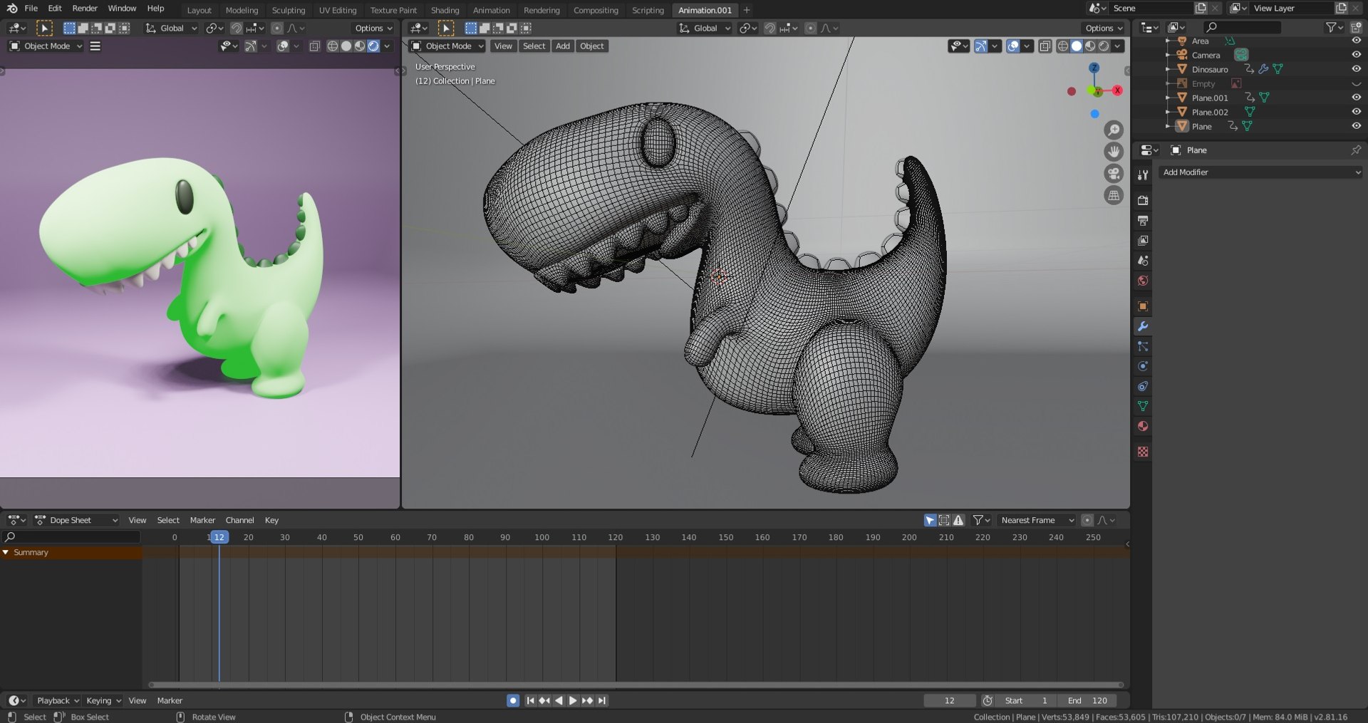 Baby Dinosaur 3D Model - TurboSquid 1507597