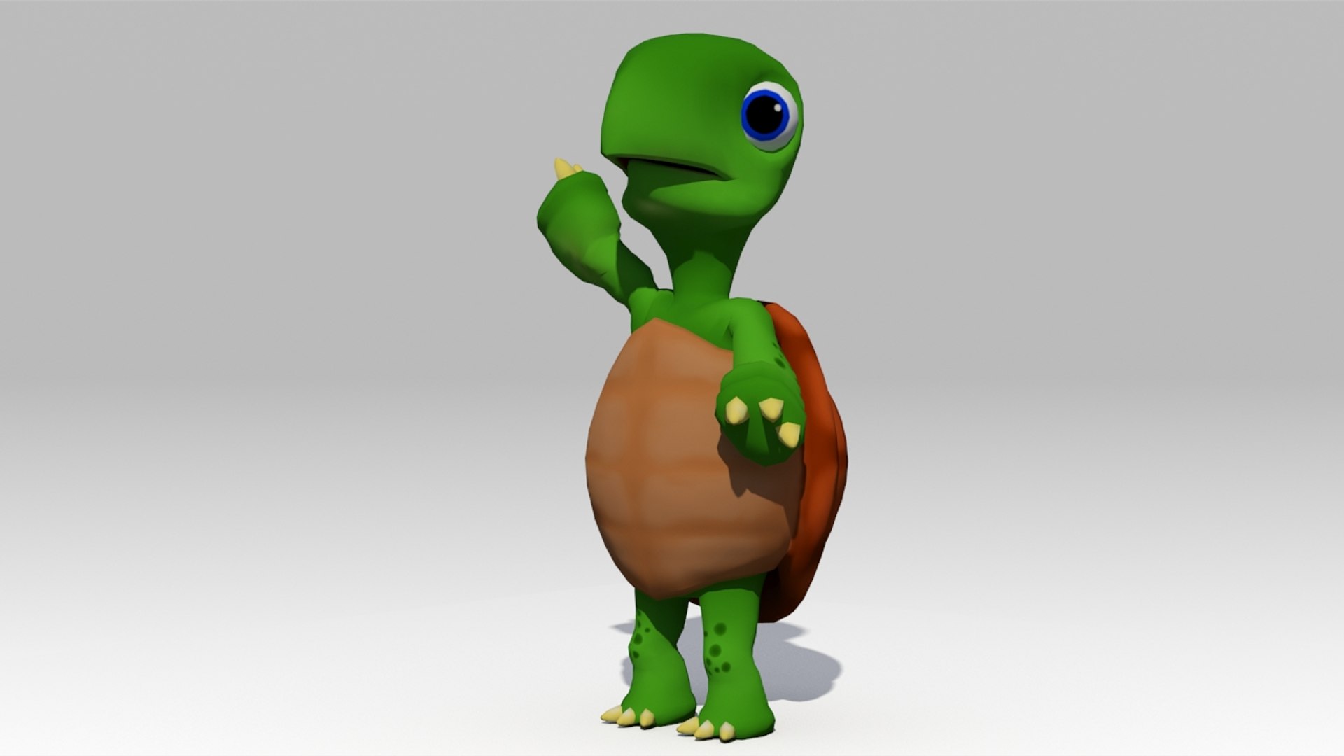 Turtle Toon Animations 3D Model - TurboSquid 1333819