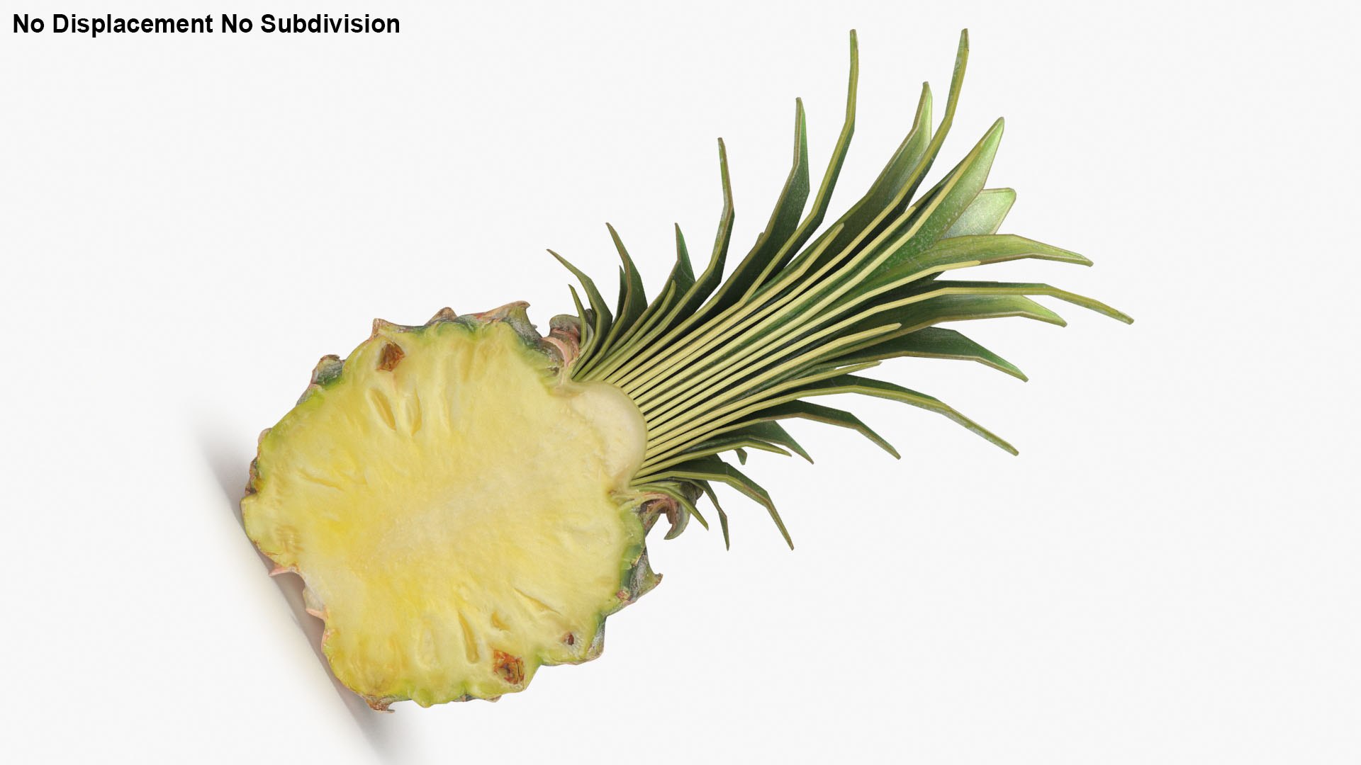 Half Pineapple 3D - TurboSquid 2087116