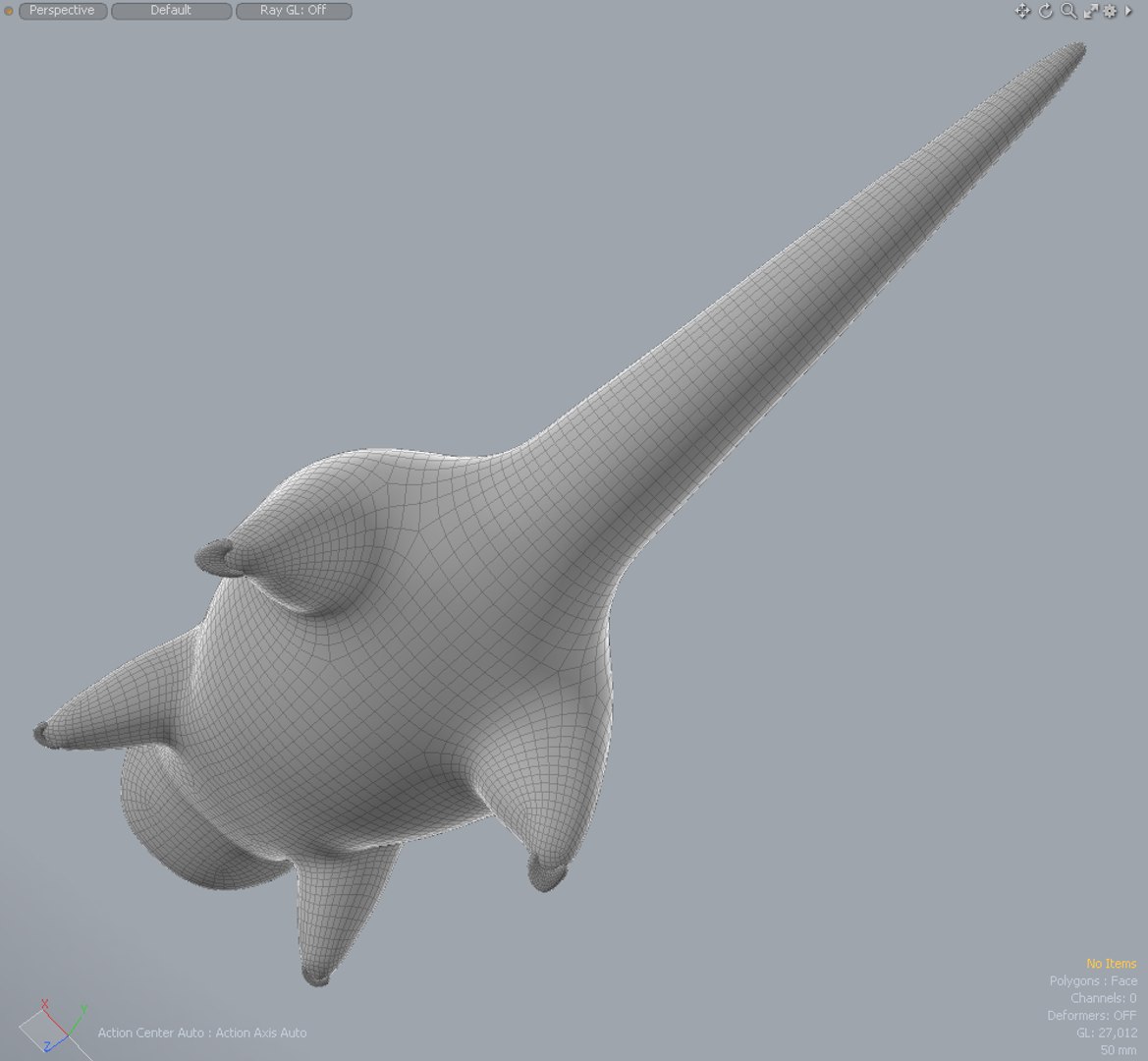 3d Model Of Slowpoke Pokemon