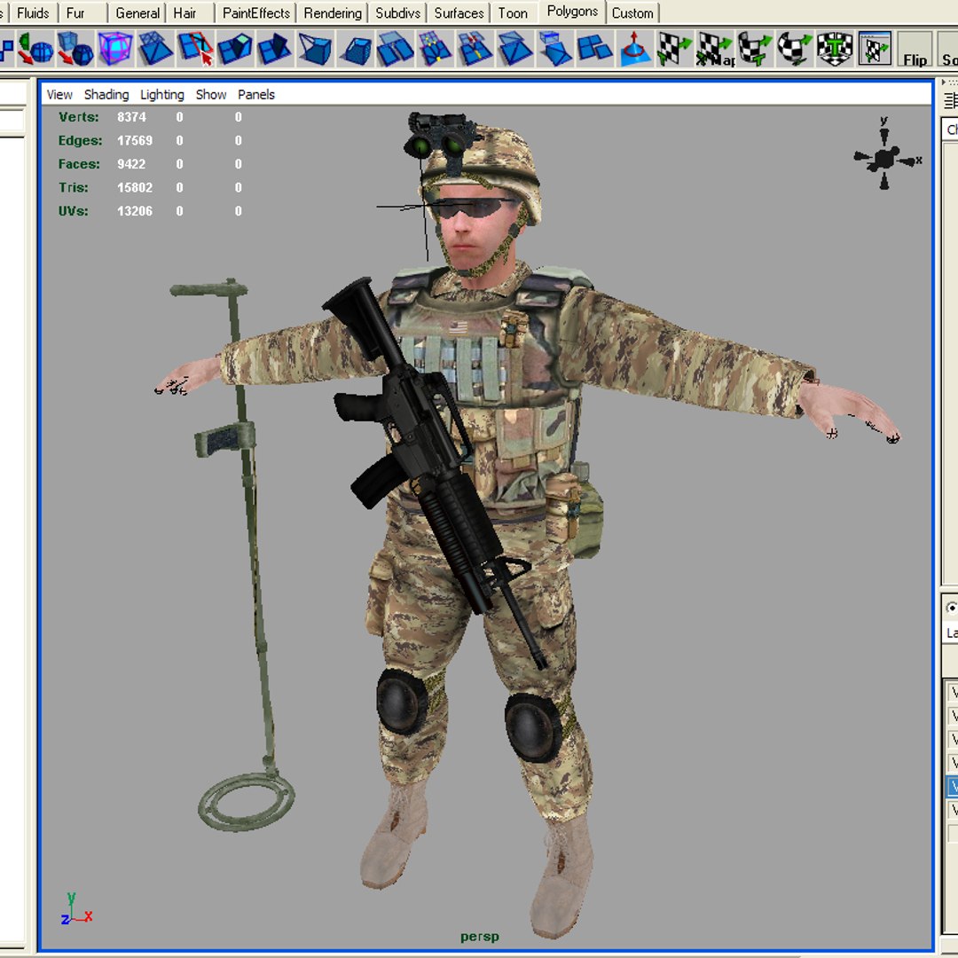 3d usmc infantry model