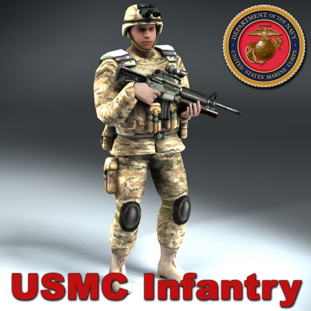3d usmc infantry model