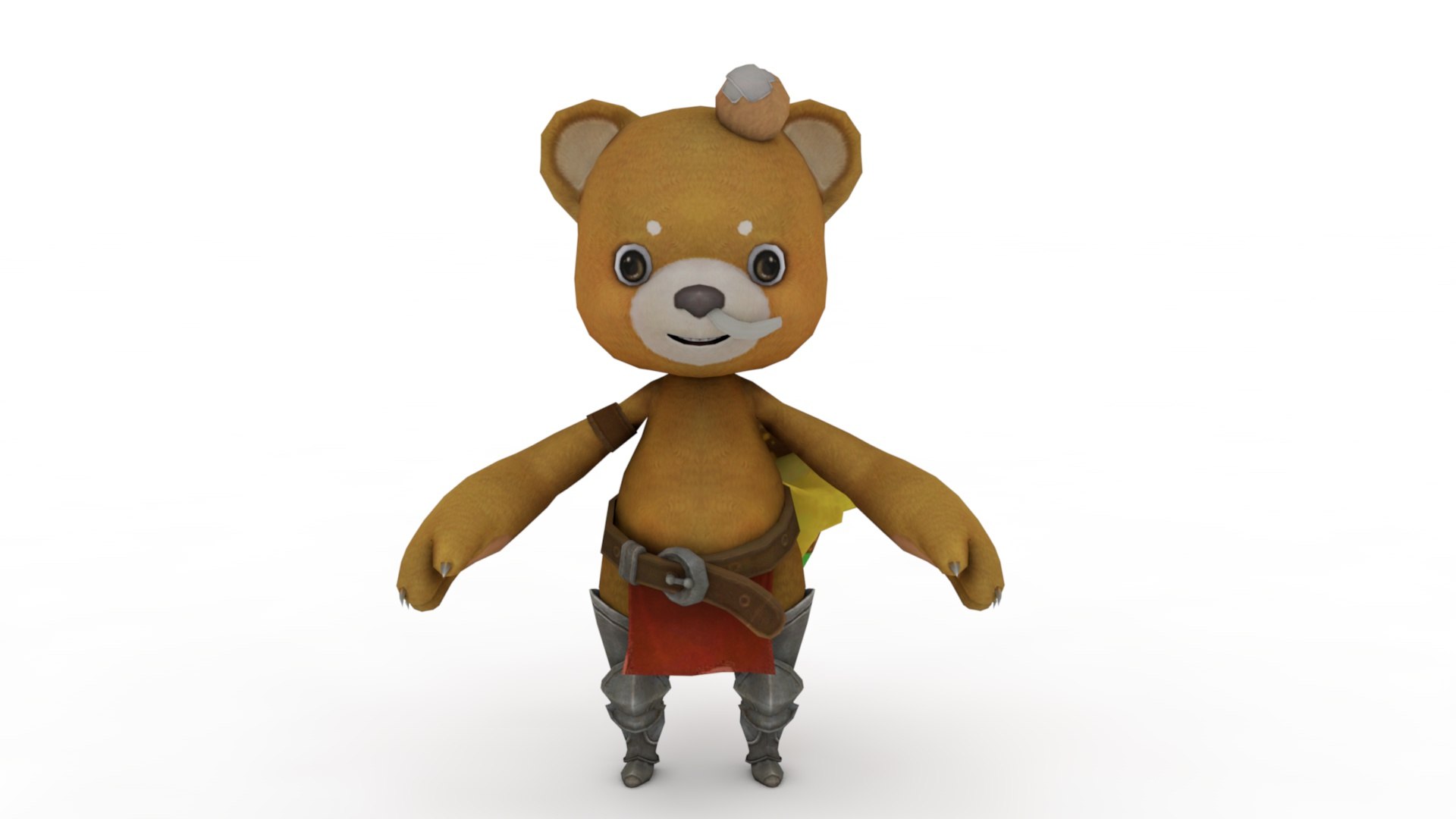 3D Model Teddy Bear - TurboSquid 1998640