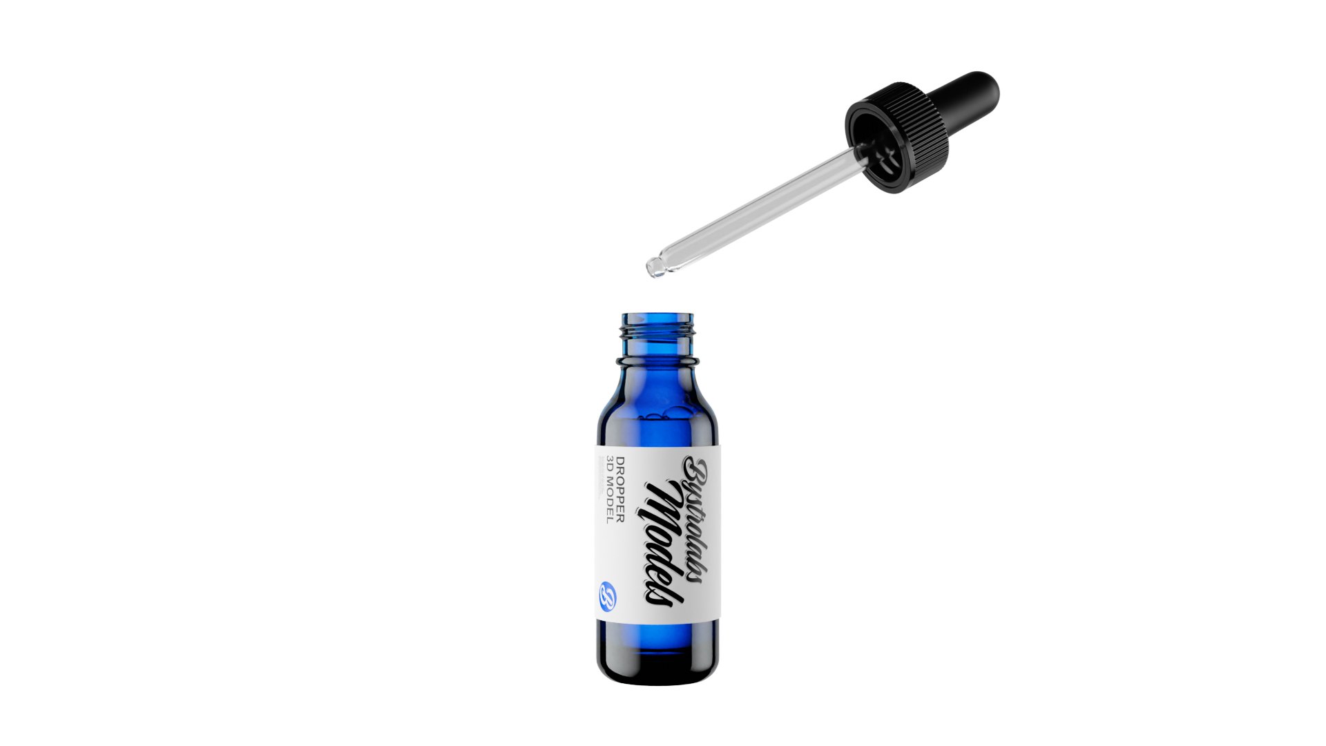 3D Dropper Bottle - TurboSquid 1958048