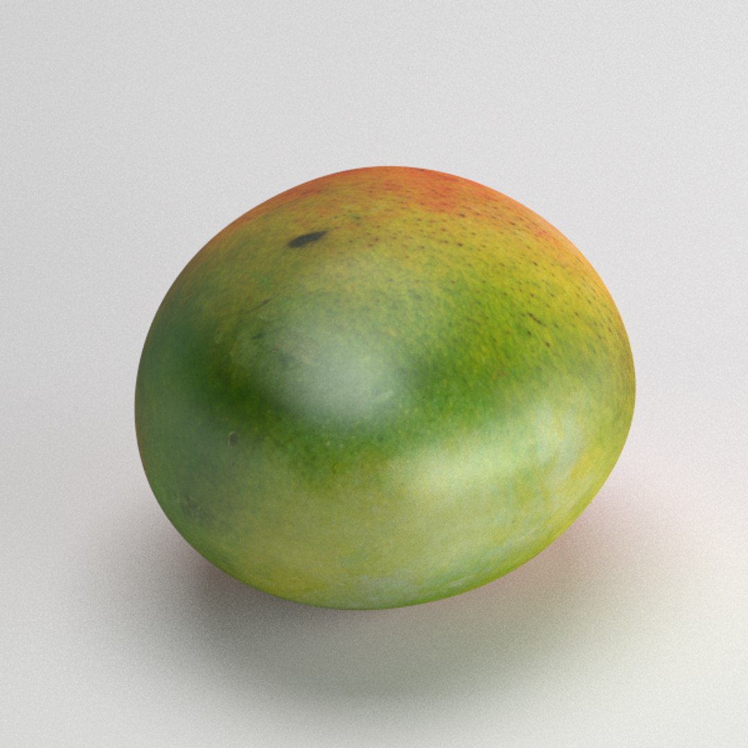 3d model photorealistic mango