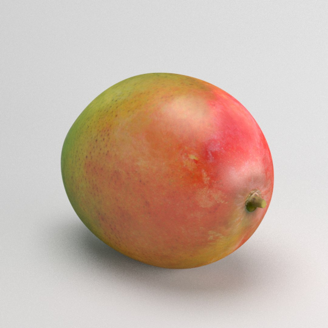3d model photorealistic mango
