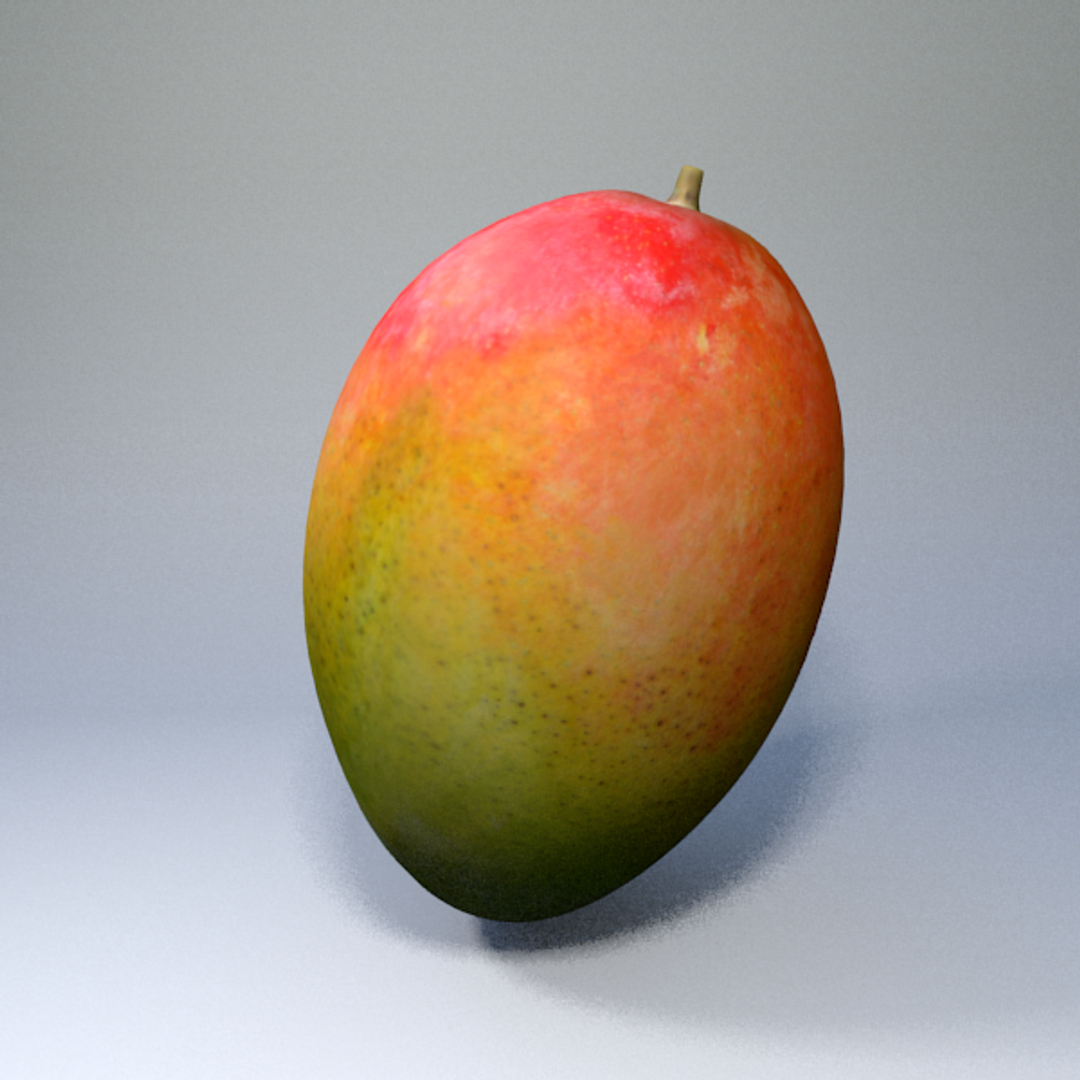 3d model photorealistic mango