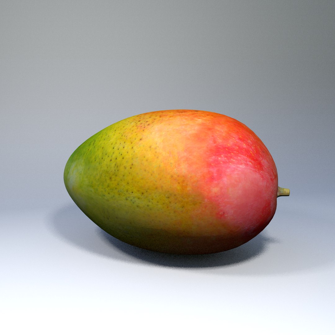 3d model photorealistic mango