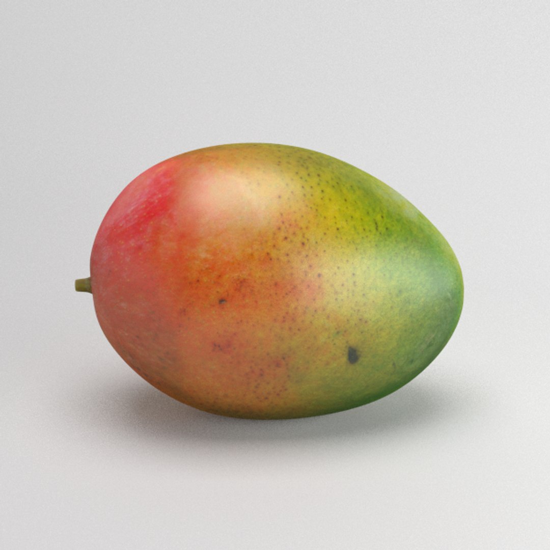 3d model photorealistic mango