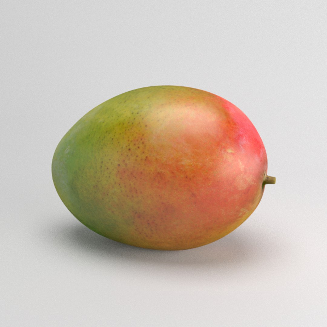 3d model photorealistic mango