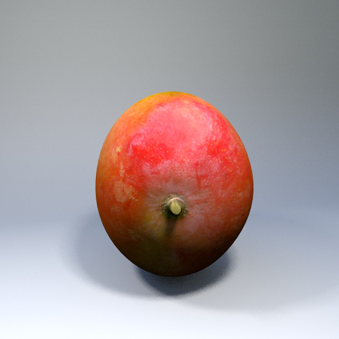 3d model photorealistic mango