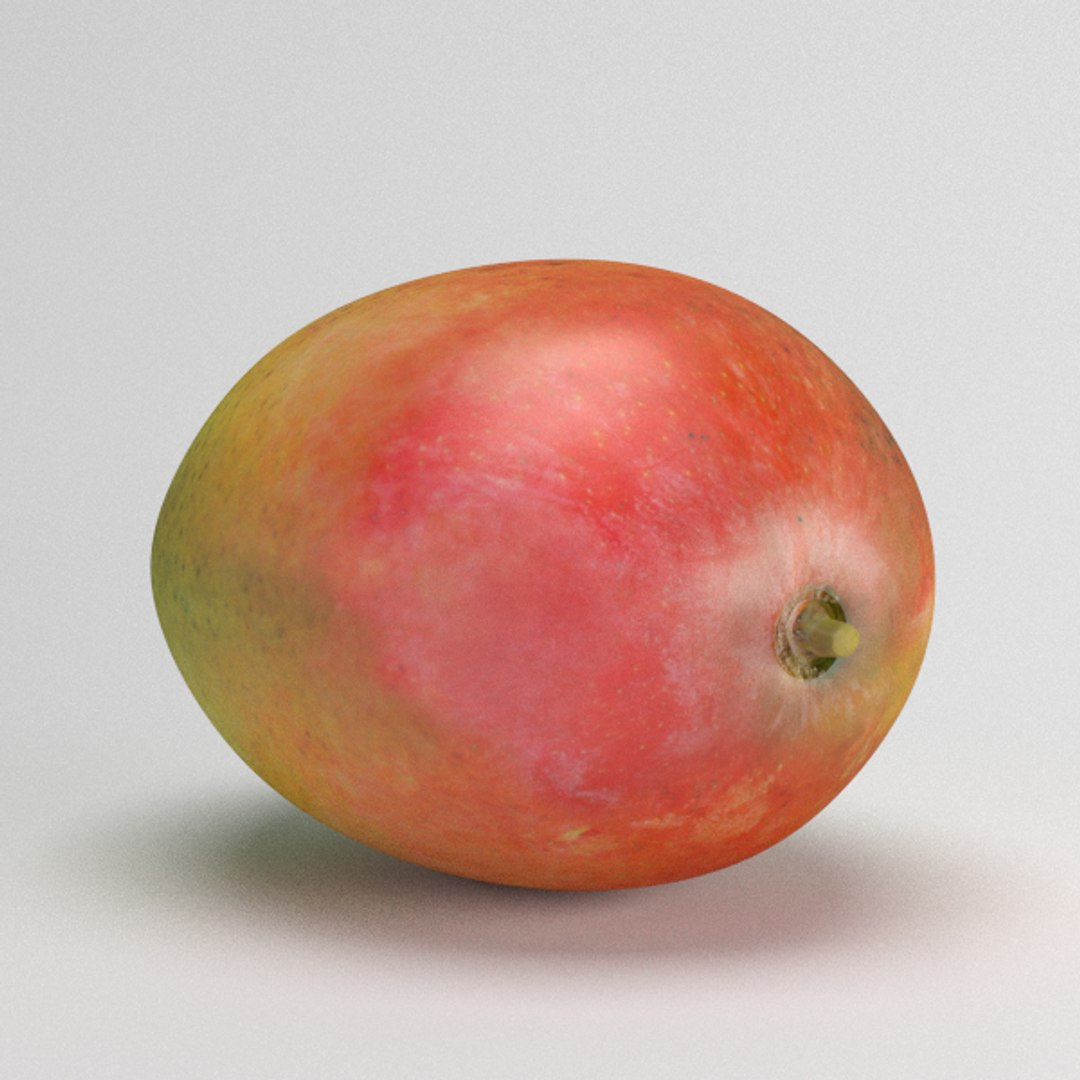 3d model photorealistic mango