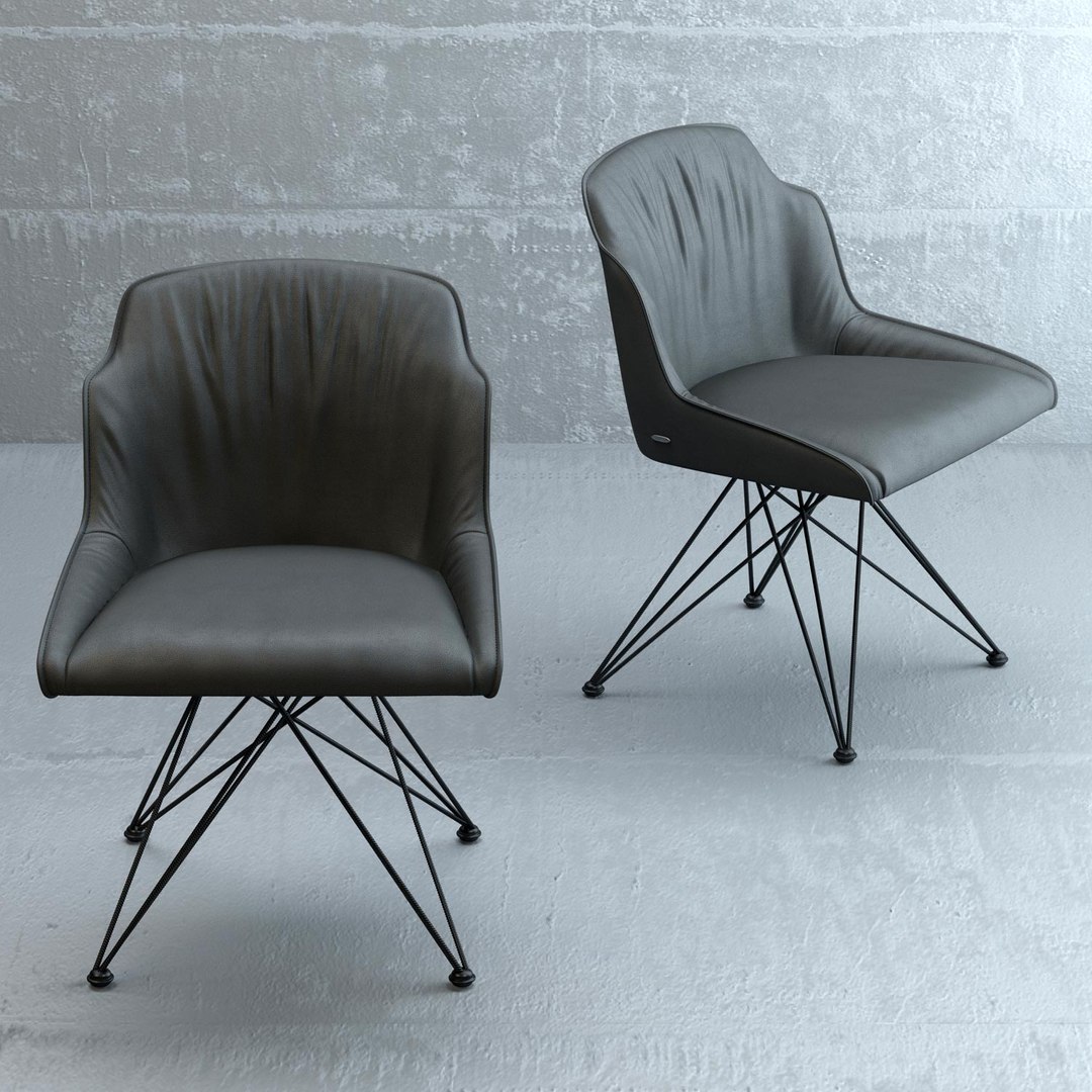 Ci Flaminia Chair 3D Model - TurboSquid 1226956