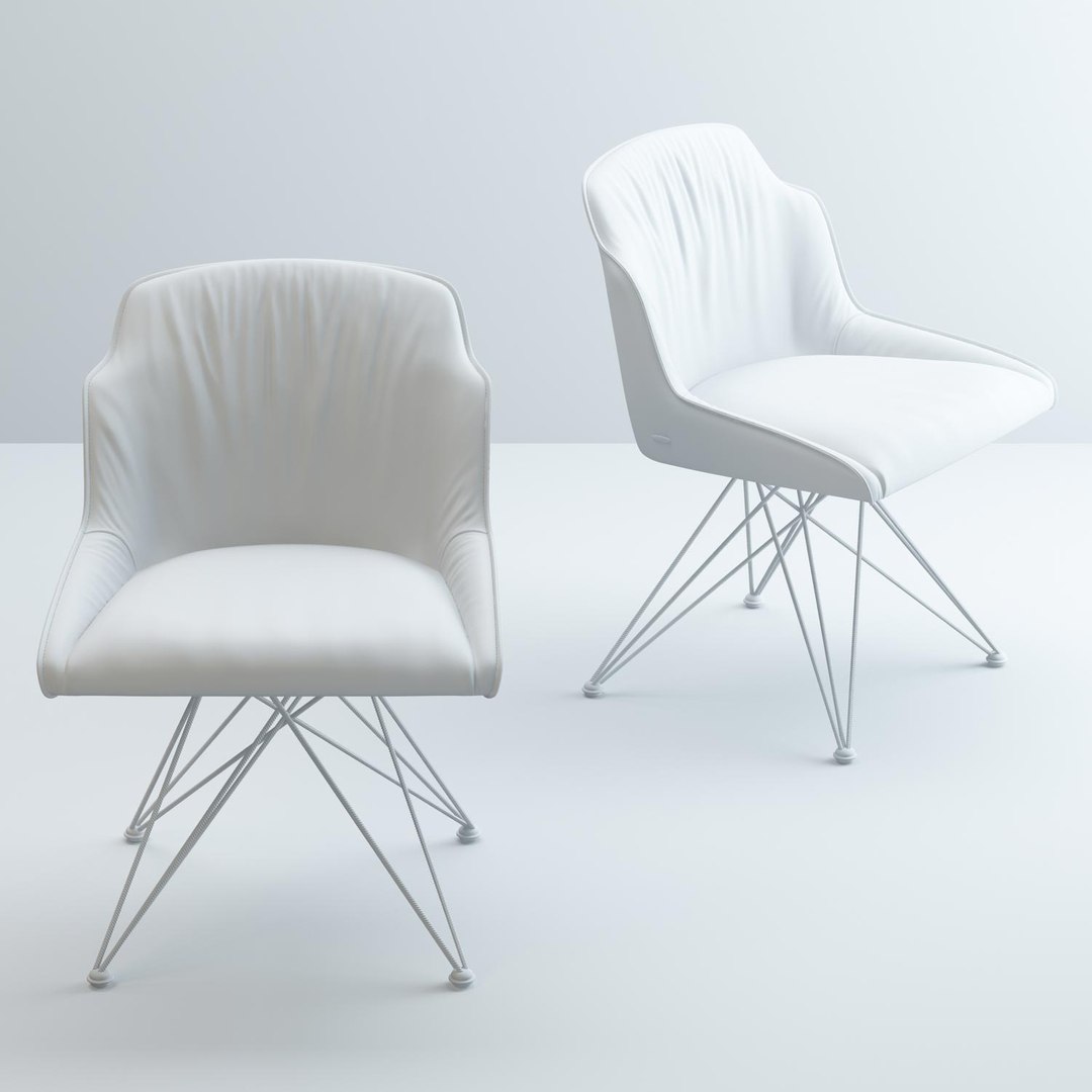 Ci Flaminia Chair 3D Model - TurboSquid 1226956