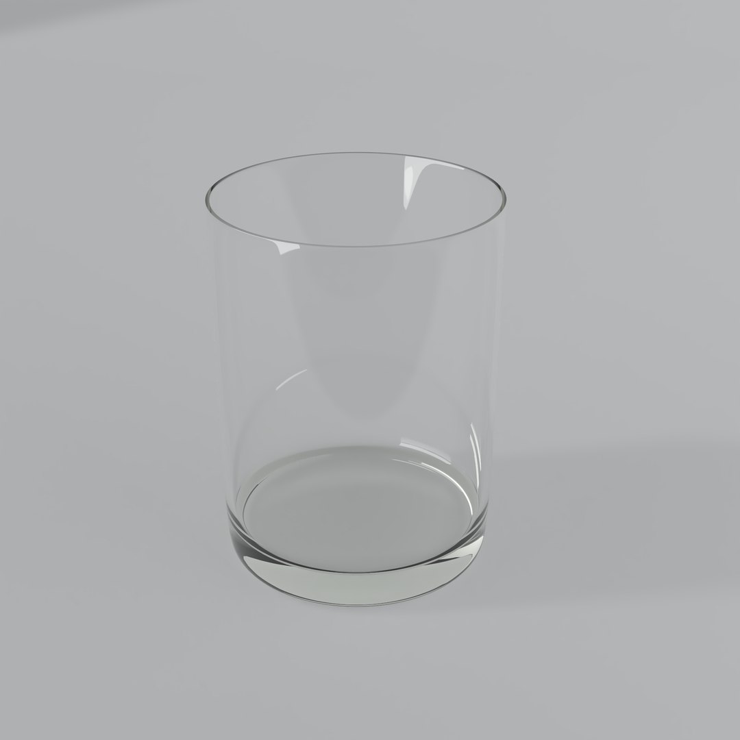Simple Glass 01 Model - TurboSquid 2398459