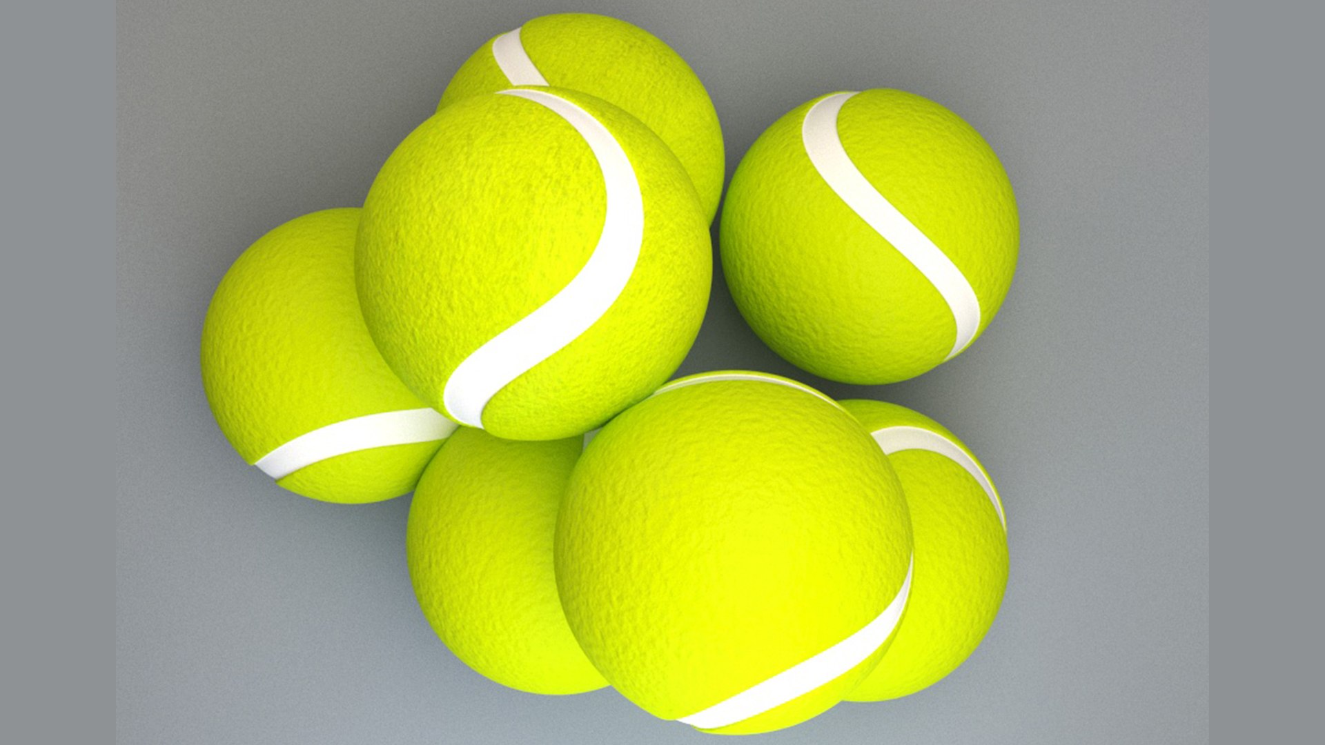 Tennis Ball 3D 3D model - TurboSquid 2107355