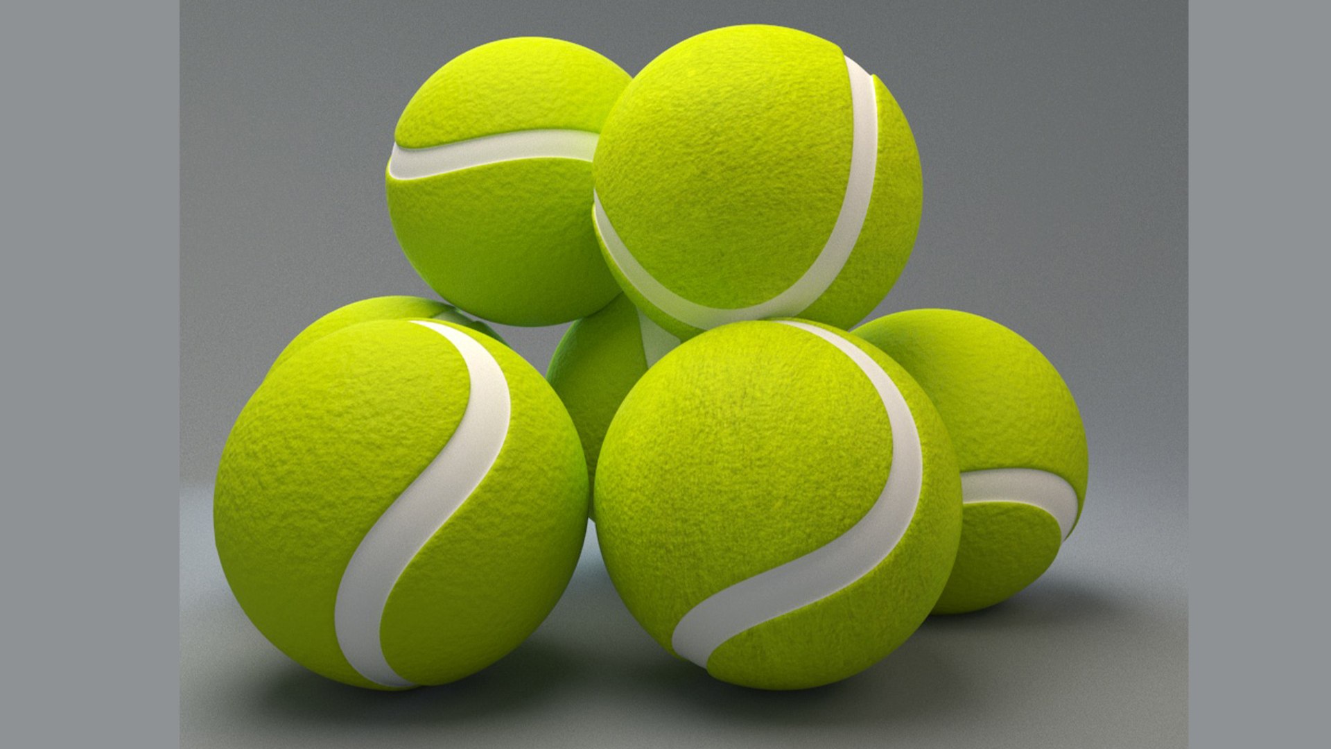 Tennis Ball 3D 3D model - TurboSquid 2107355