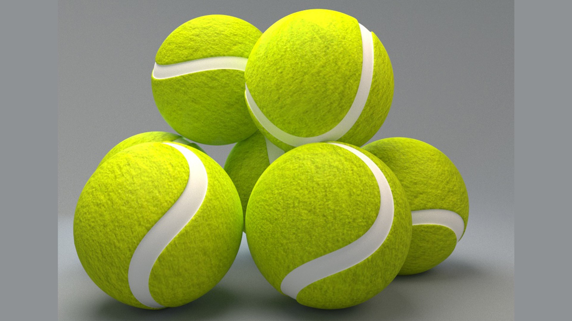 Tennis Ball 3D 3D model - TurboSquid 2107355