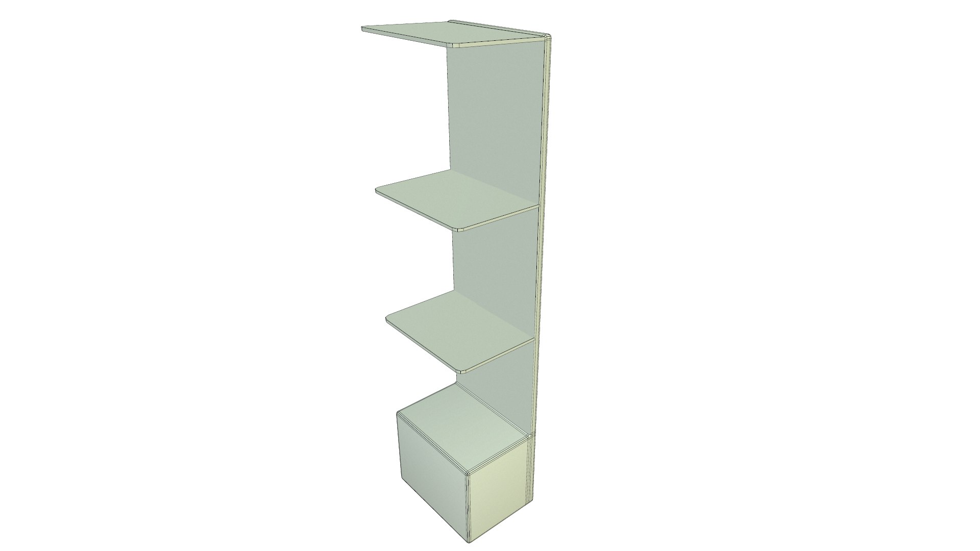 3D Showpiece Rack - TurboSquid 2133989