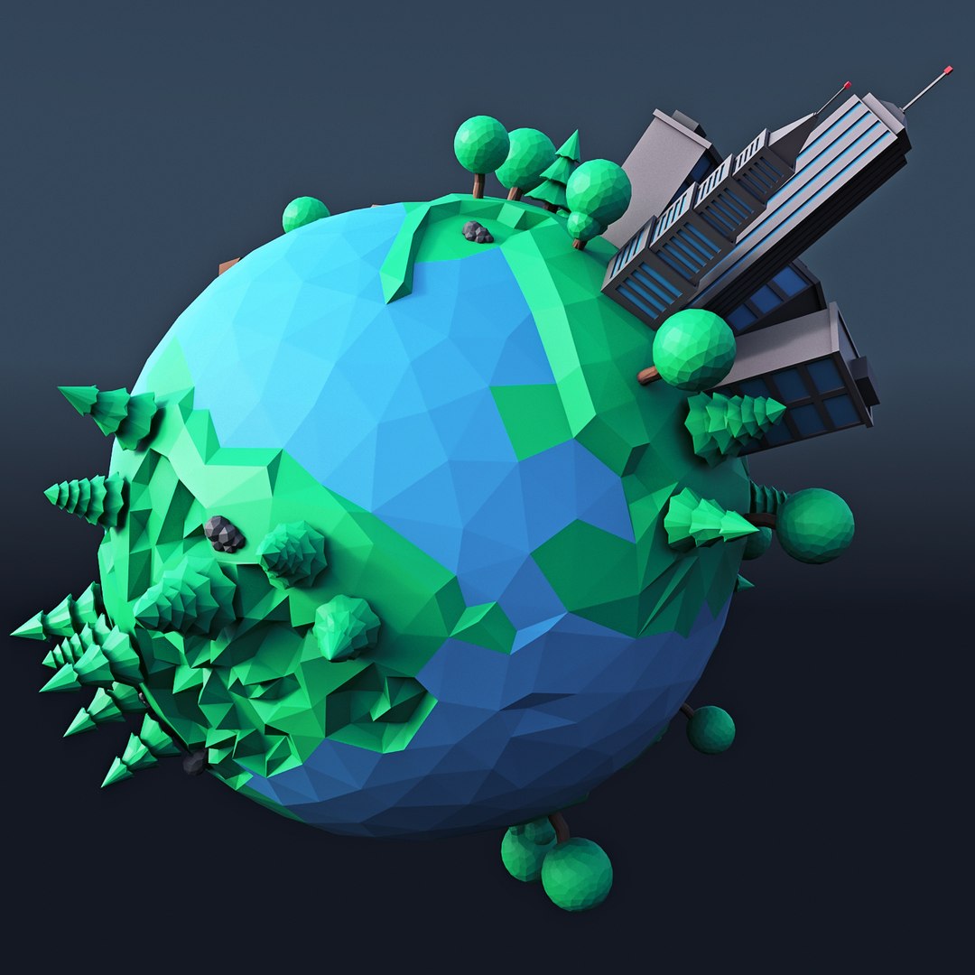 Cartoon Planets 3D Model - TurboSquid 1399470