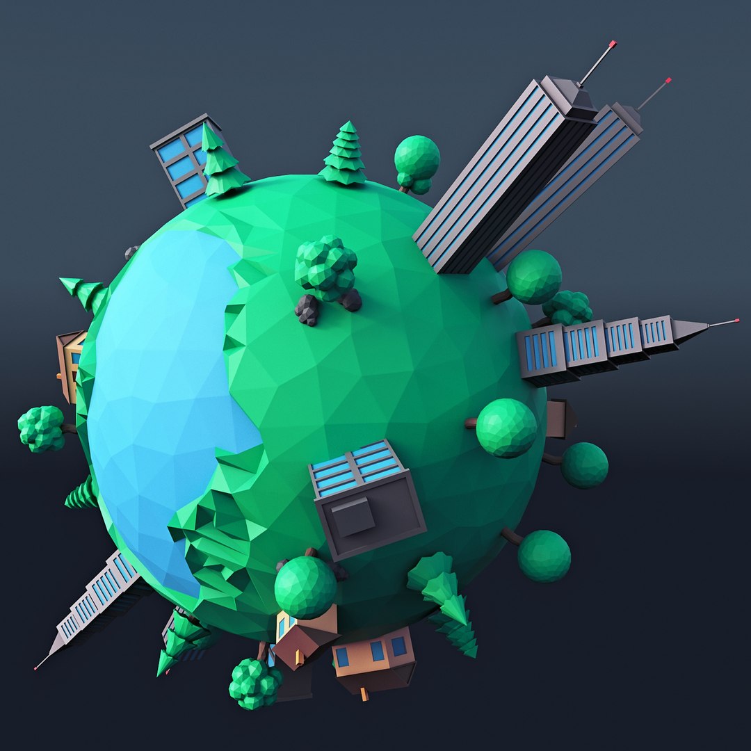 Cartoon Planets 3D Model - TurboSquid 1399470
