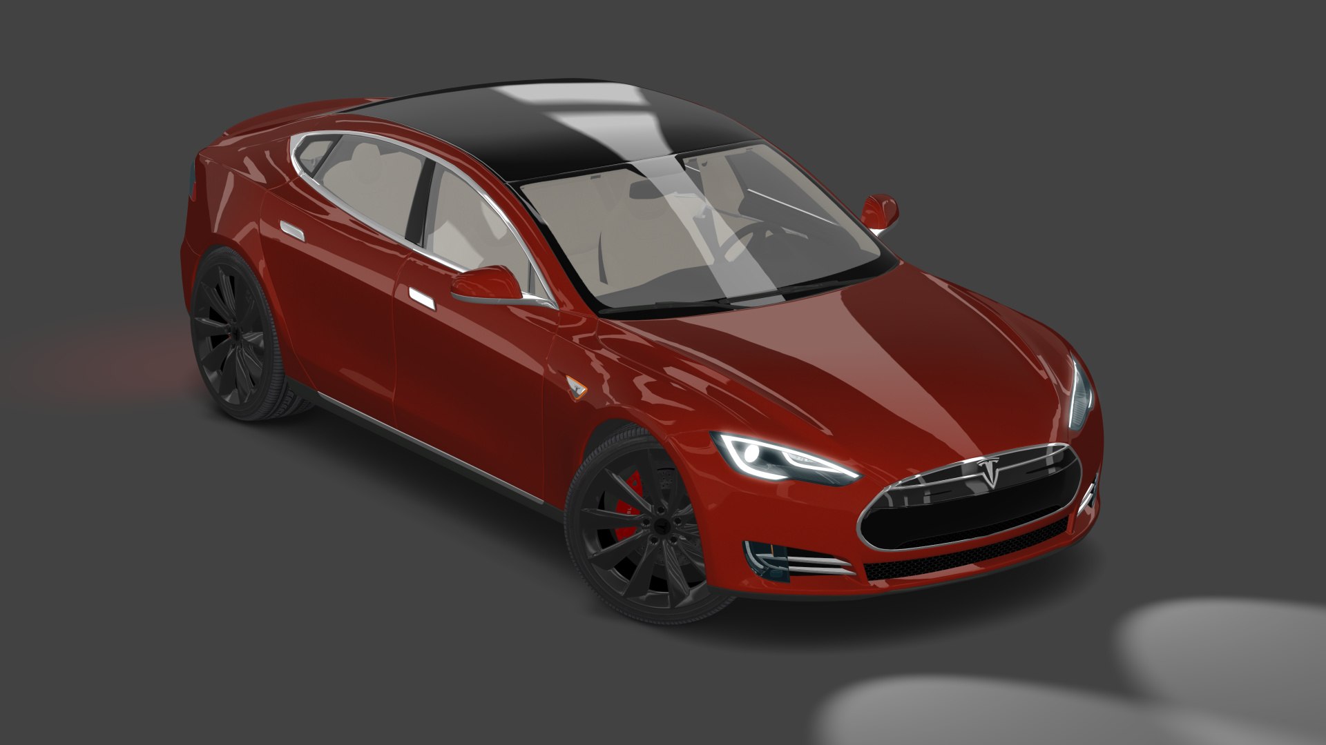 Tesla model s P100d 3D model - TurboSquid 1995537