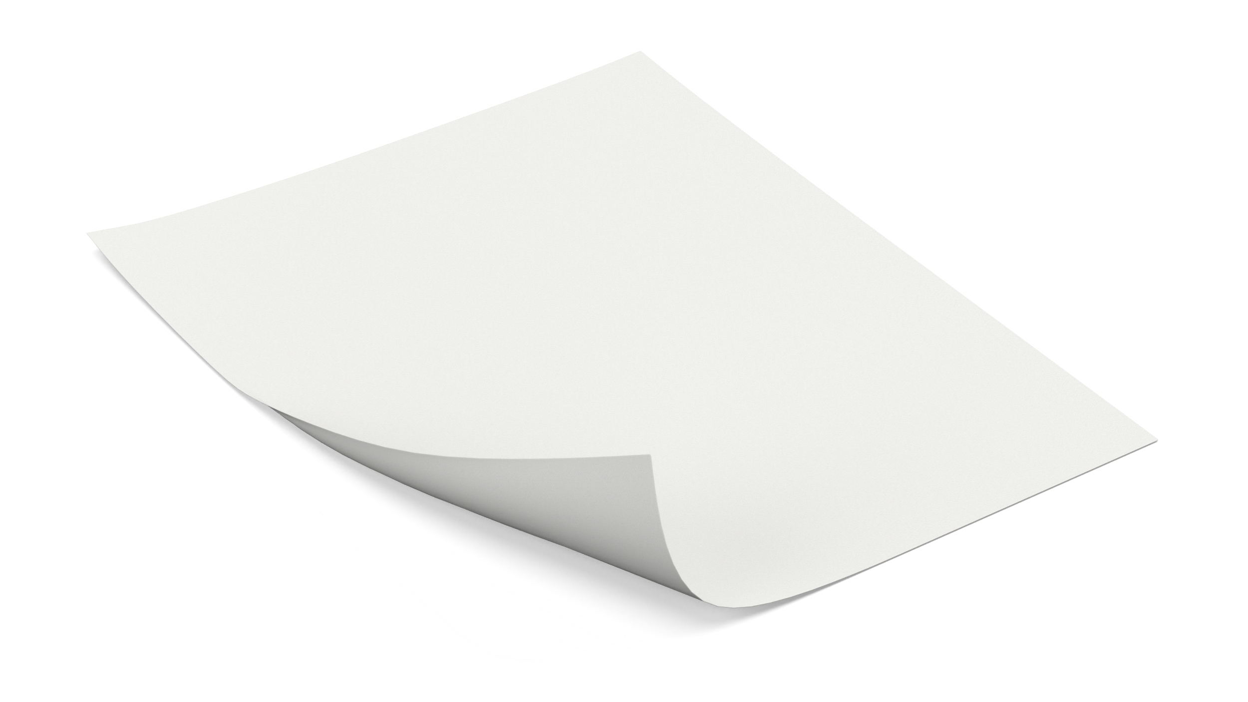 Empty White Paper Sheet 3D - TurboSquid 1993727