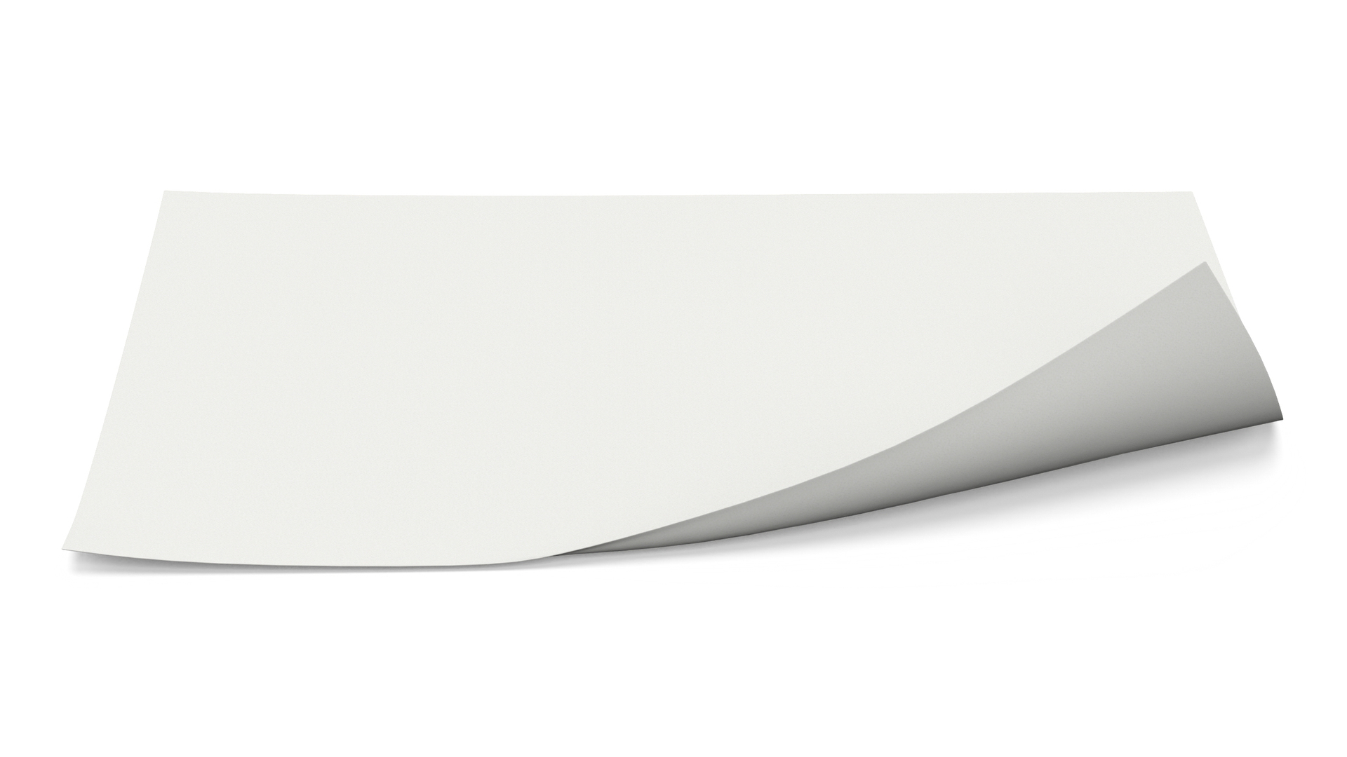Empty White Paper Sheet 3D - TurboSquid 1993727