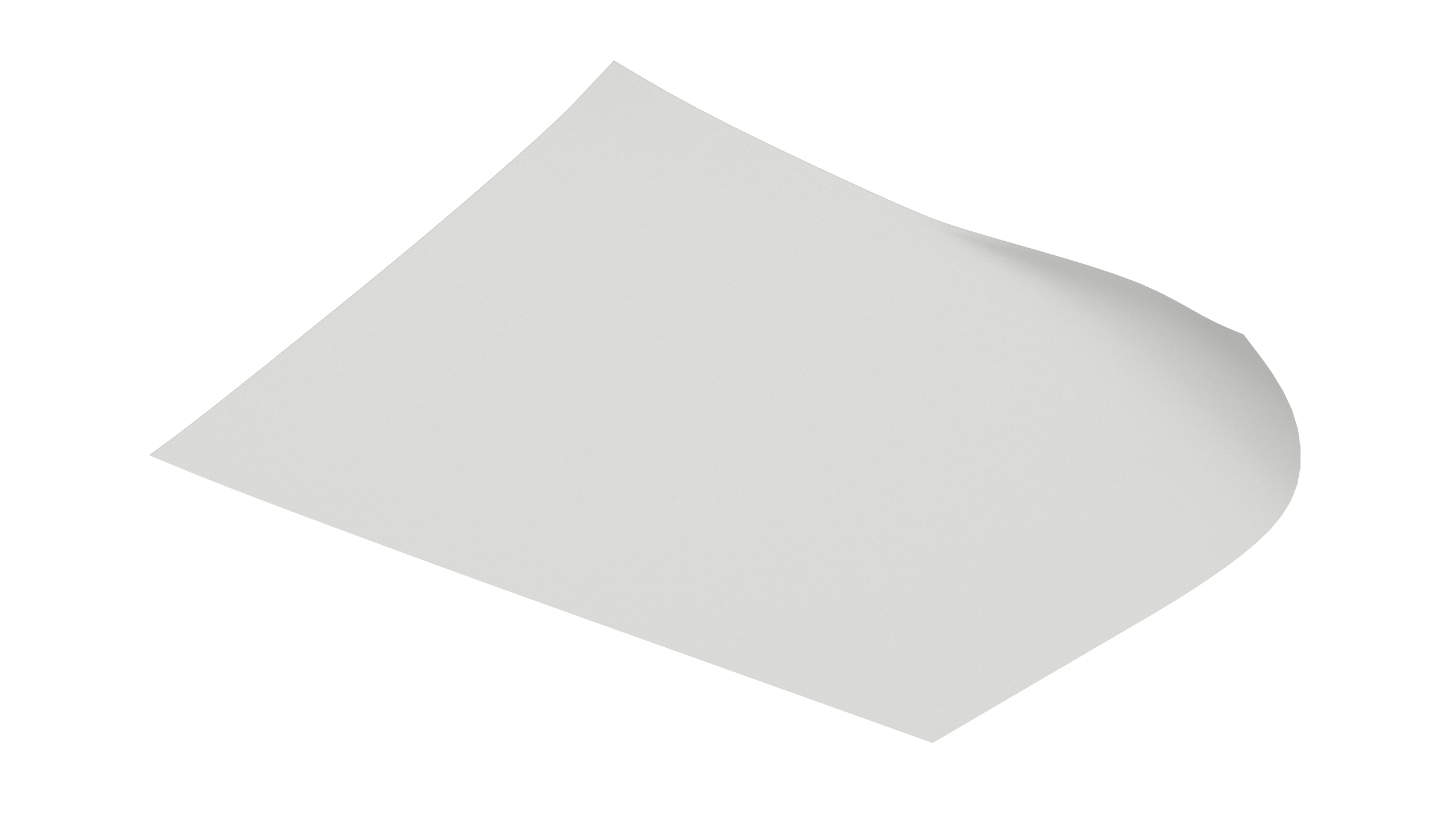 Empty White Paper Sheet 3D - TurboSquid 1993727
