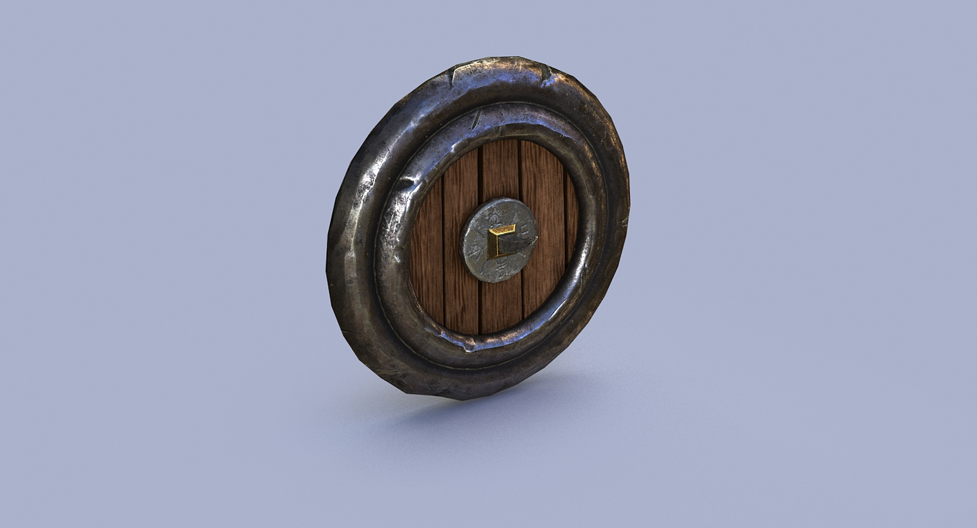 Dwarf shield 3D model - TurboSquid 1420315