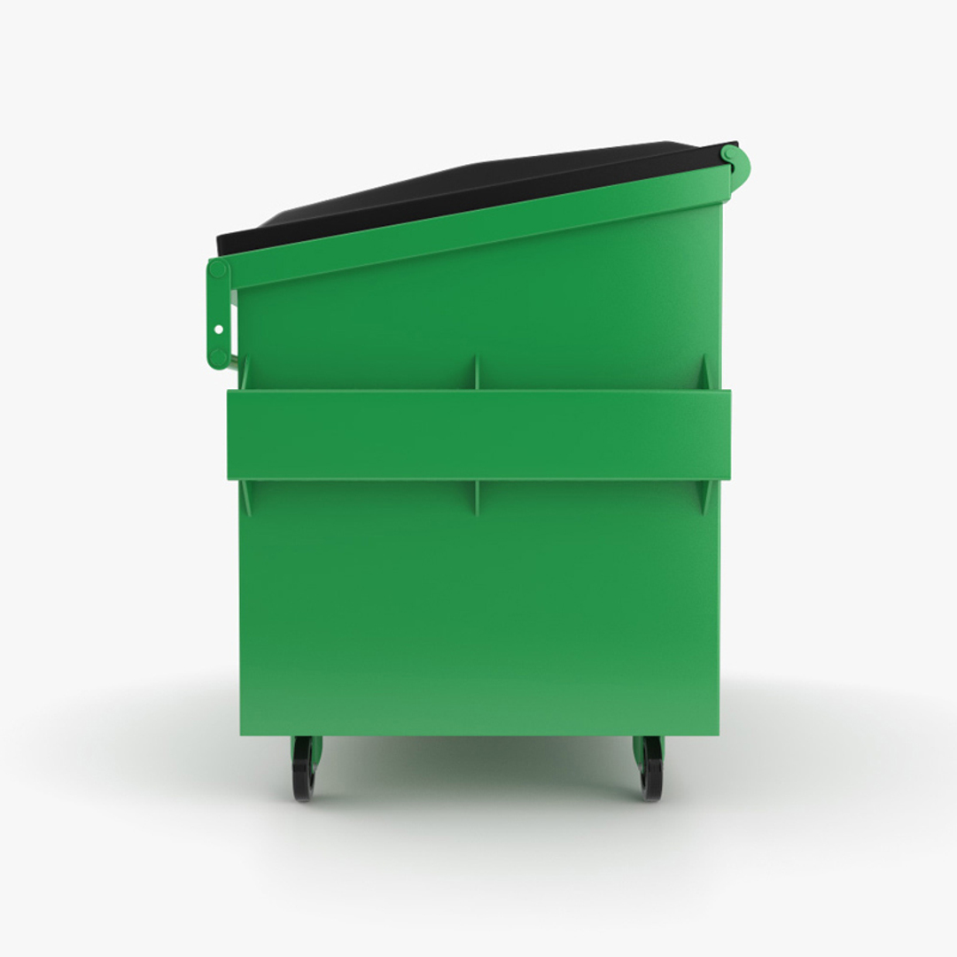 3D Recycling Dumpster - TurboSquid 1845885