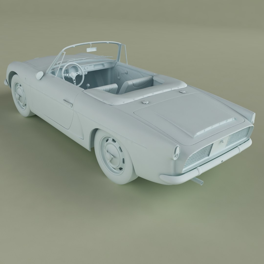 1961 Renault Alpine A108 3D - TurboSquid 1325637