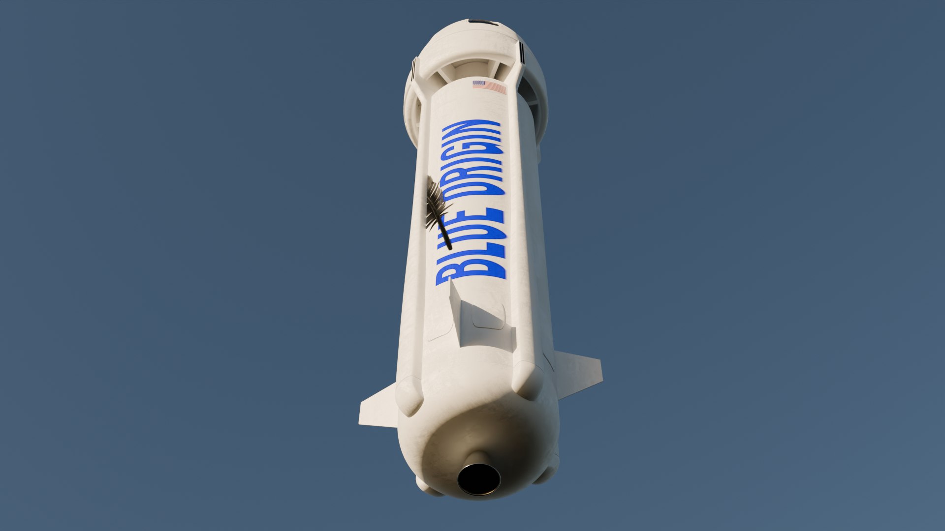 3D New Shepard - TurboSquid 2395104