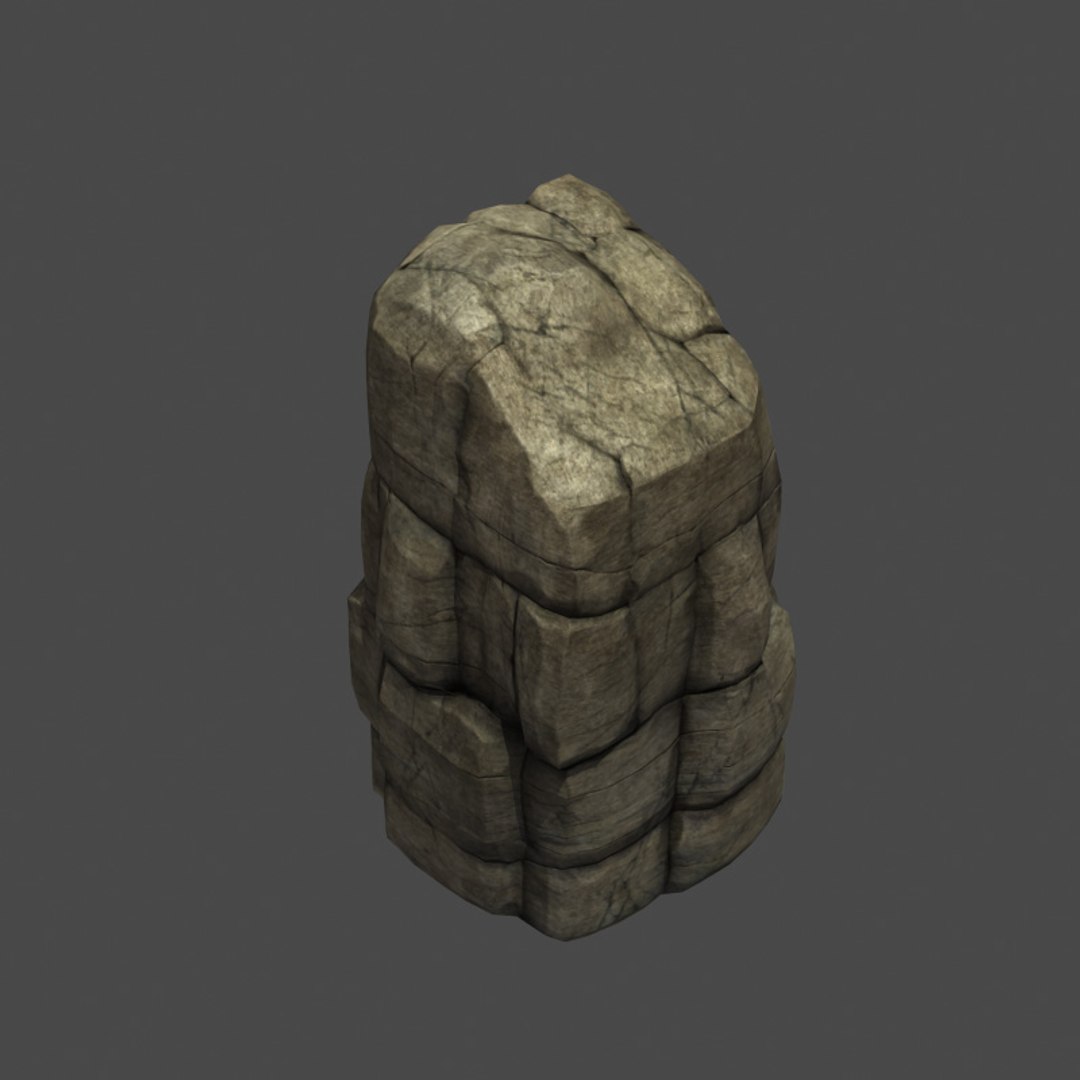 Rock Formation 3d Max