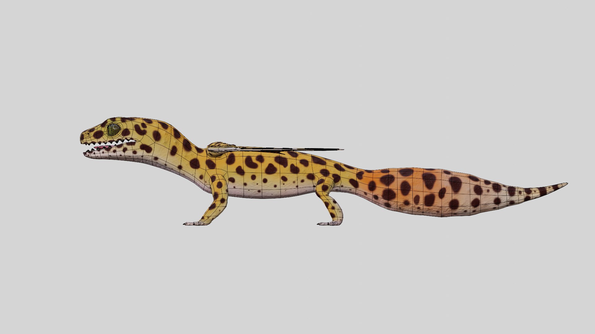 Leopard Gecko Dragon 3D - TurboSquid 1912246