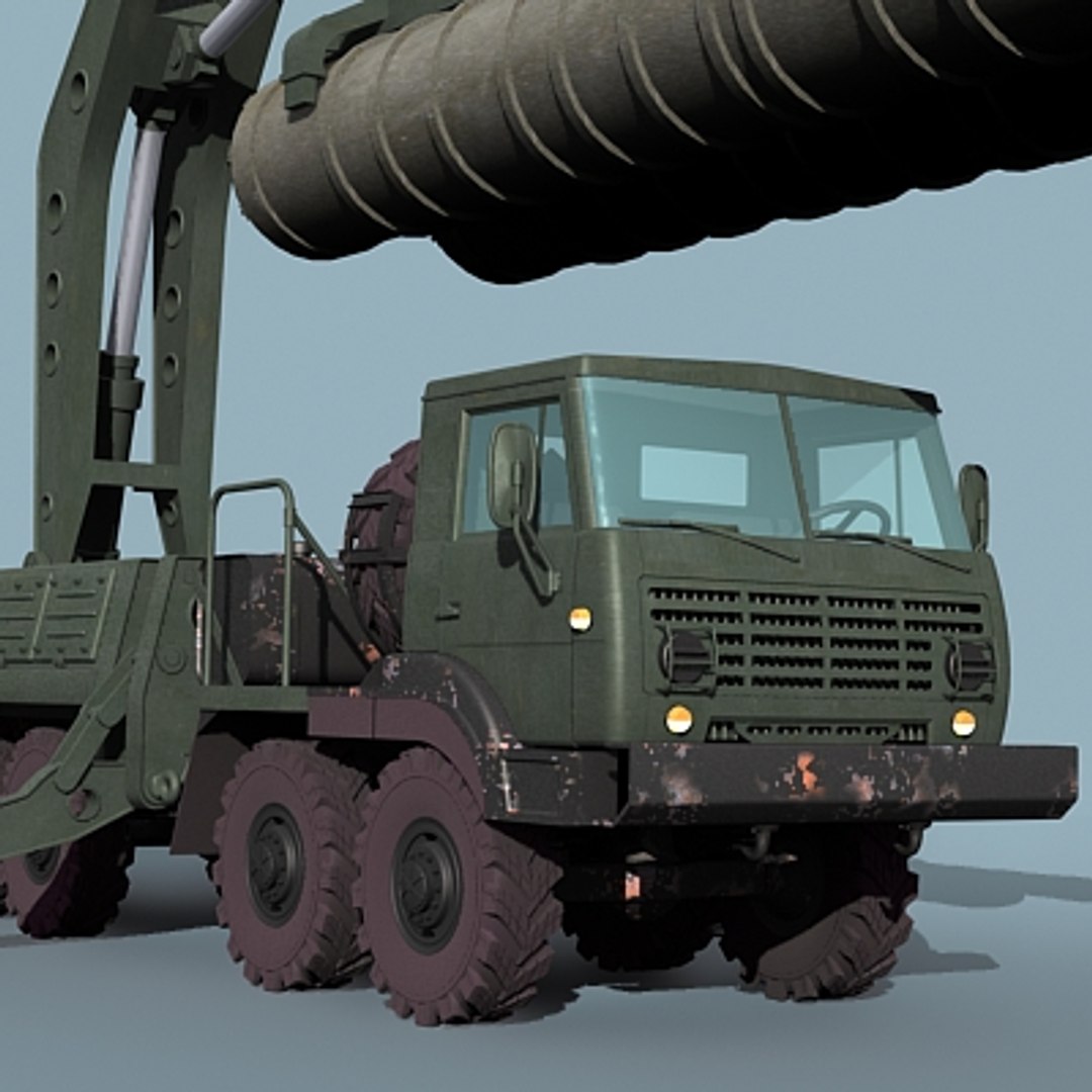 Soviet Sa-10 Sa-20 Loader 3d Lwo