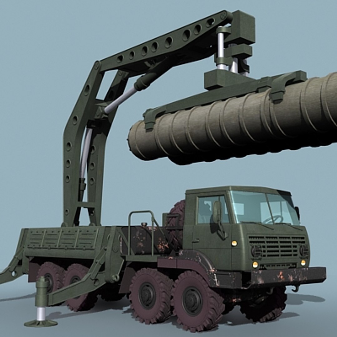 Soviet Sa-10 Sa-20 Loader 3d Lwo