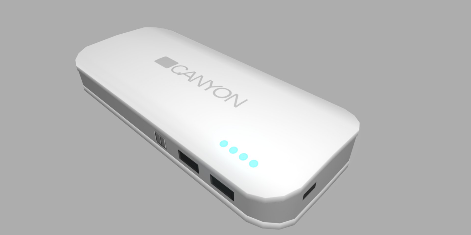 3d Model Powerbank Canyon