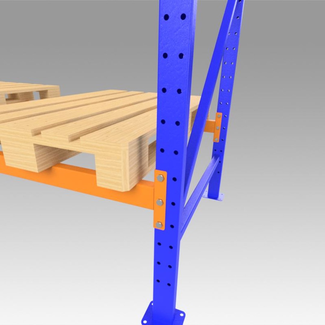 Pallet Shelves Europallet 3D - TurboSquid 1416641