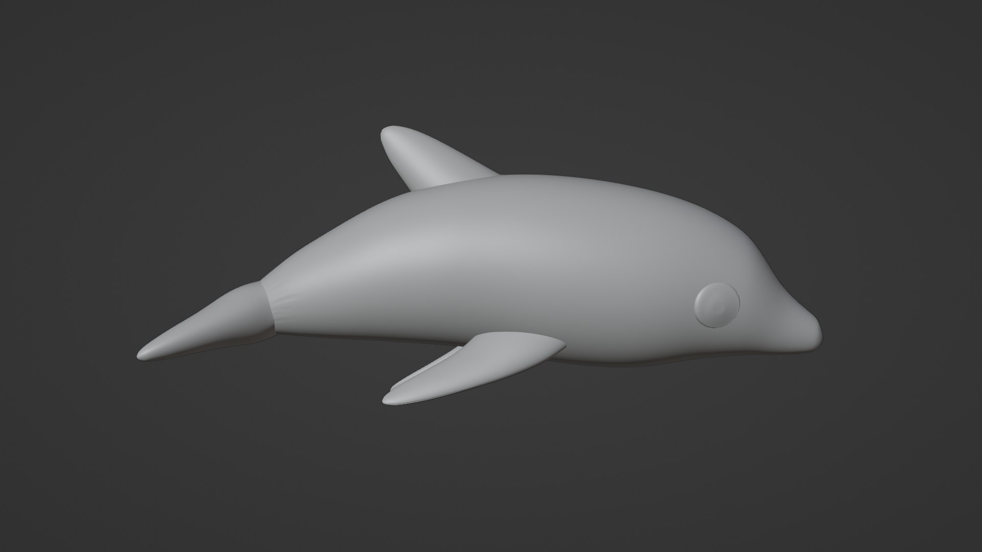 3D Inflatable Dolphin Pink - TurboSquid 1925071