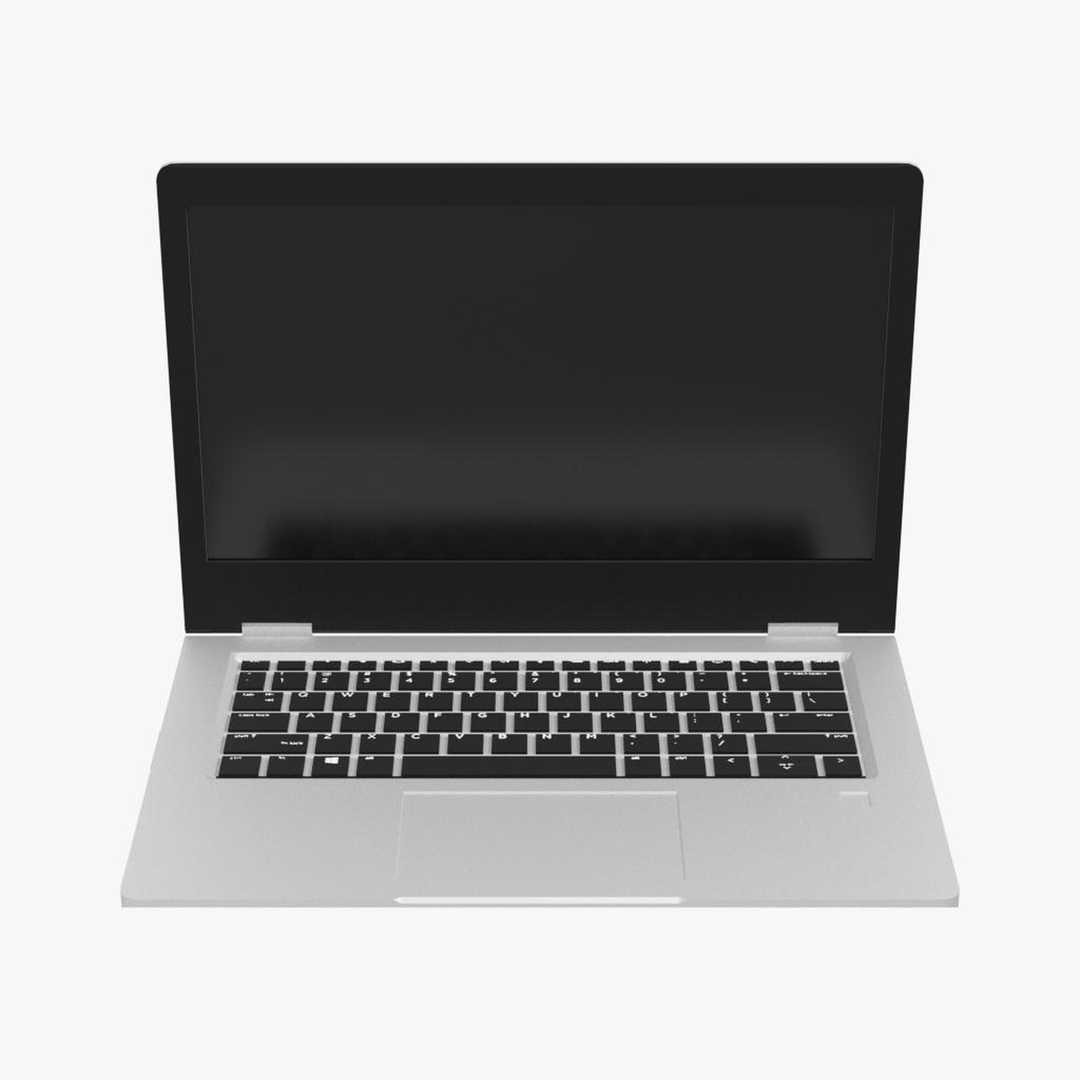 Notebook Laptop Computer 3D Model - TurboSquid 1206679