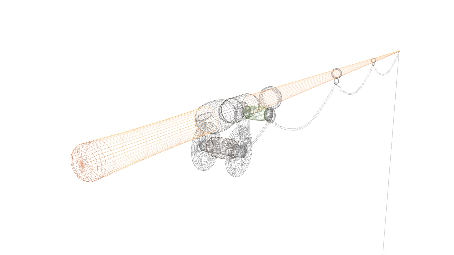 Fishing Pole 3D Model - TurboSquid 1442124