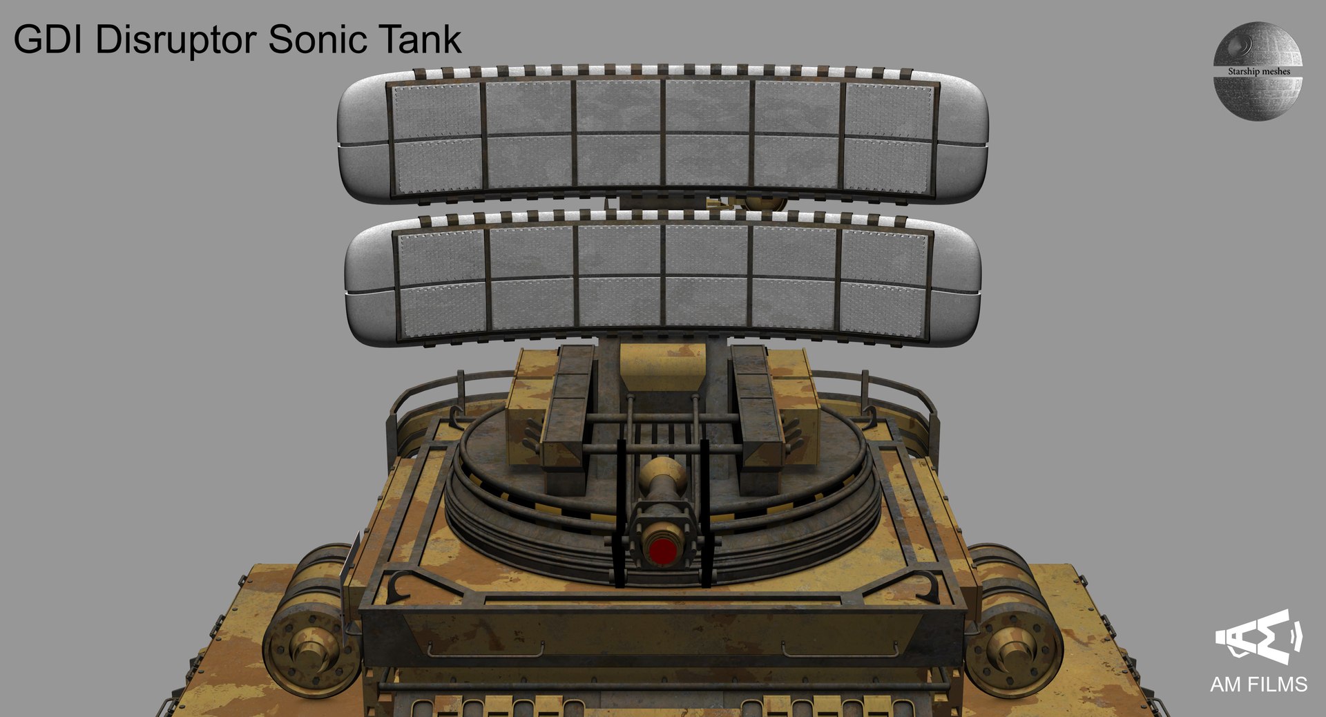 3D GDI Disruptor - TurboSquid 1823576