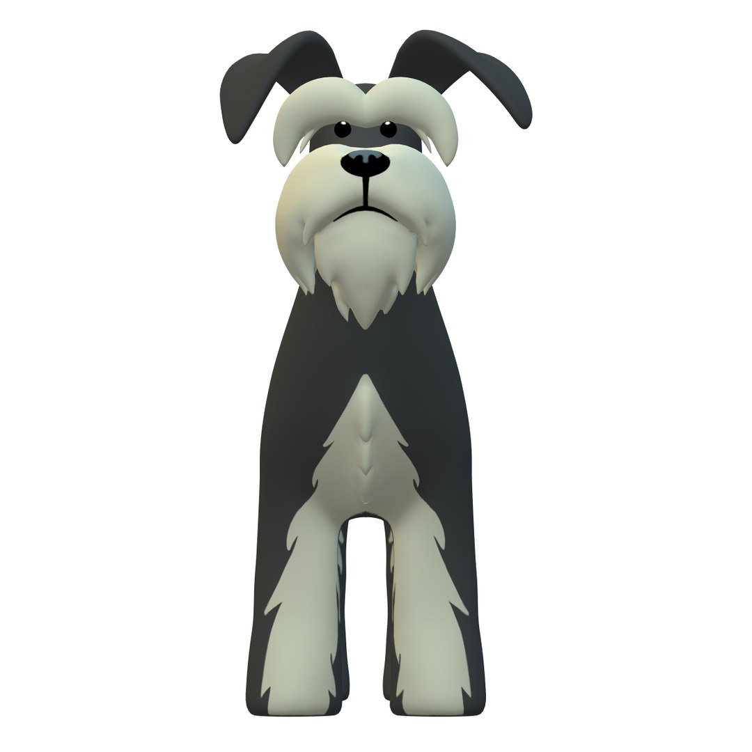3D Schnauzer - TurboSquid 2407734